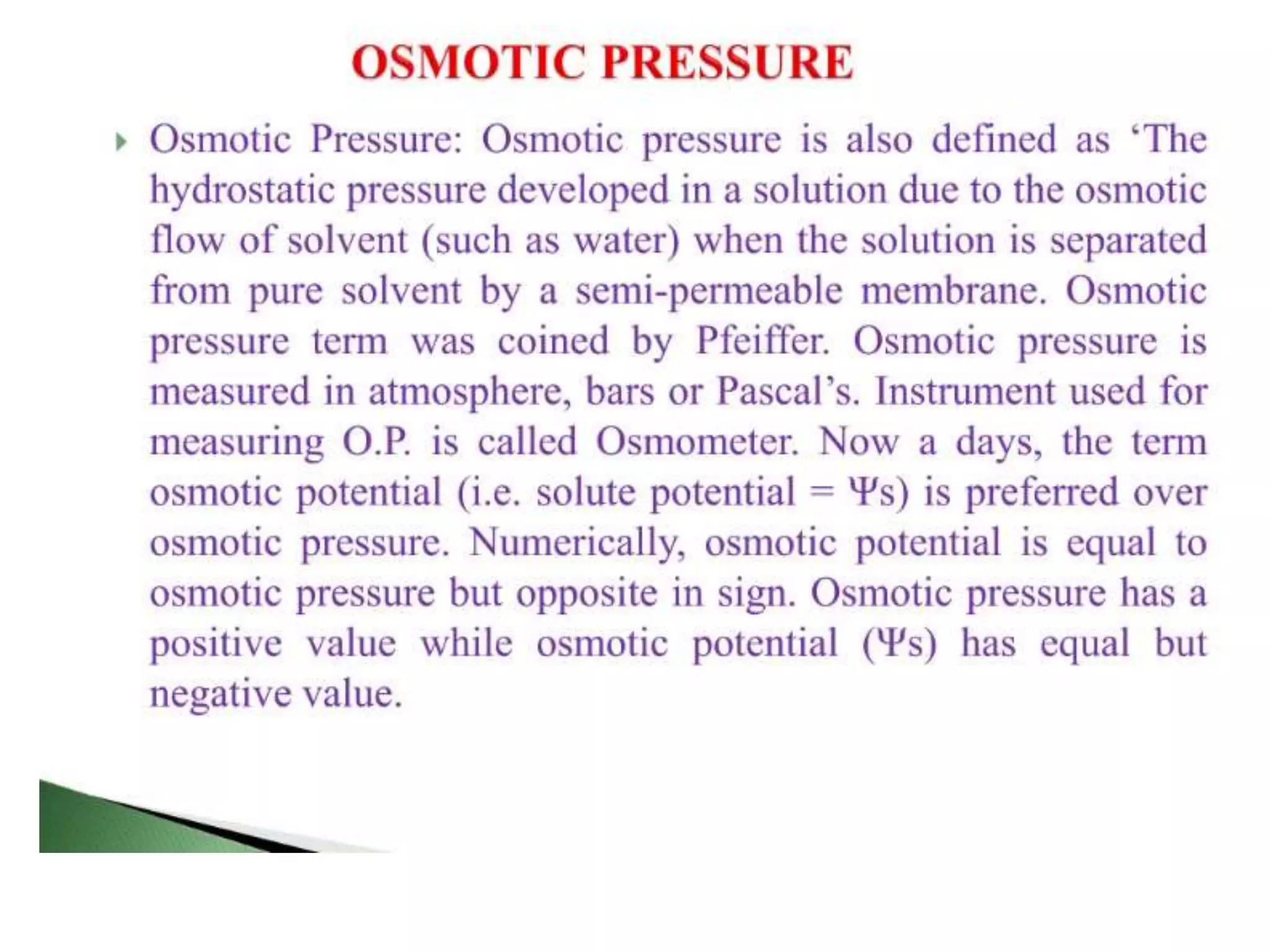 plant water relation, transpiration, root pressure and transpirational ...