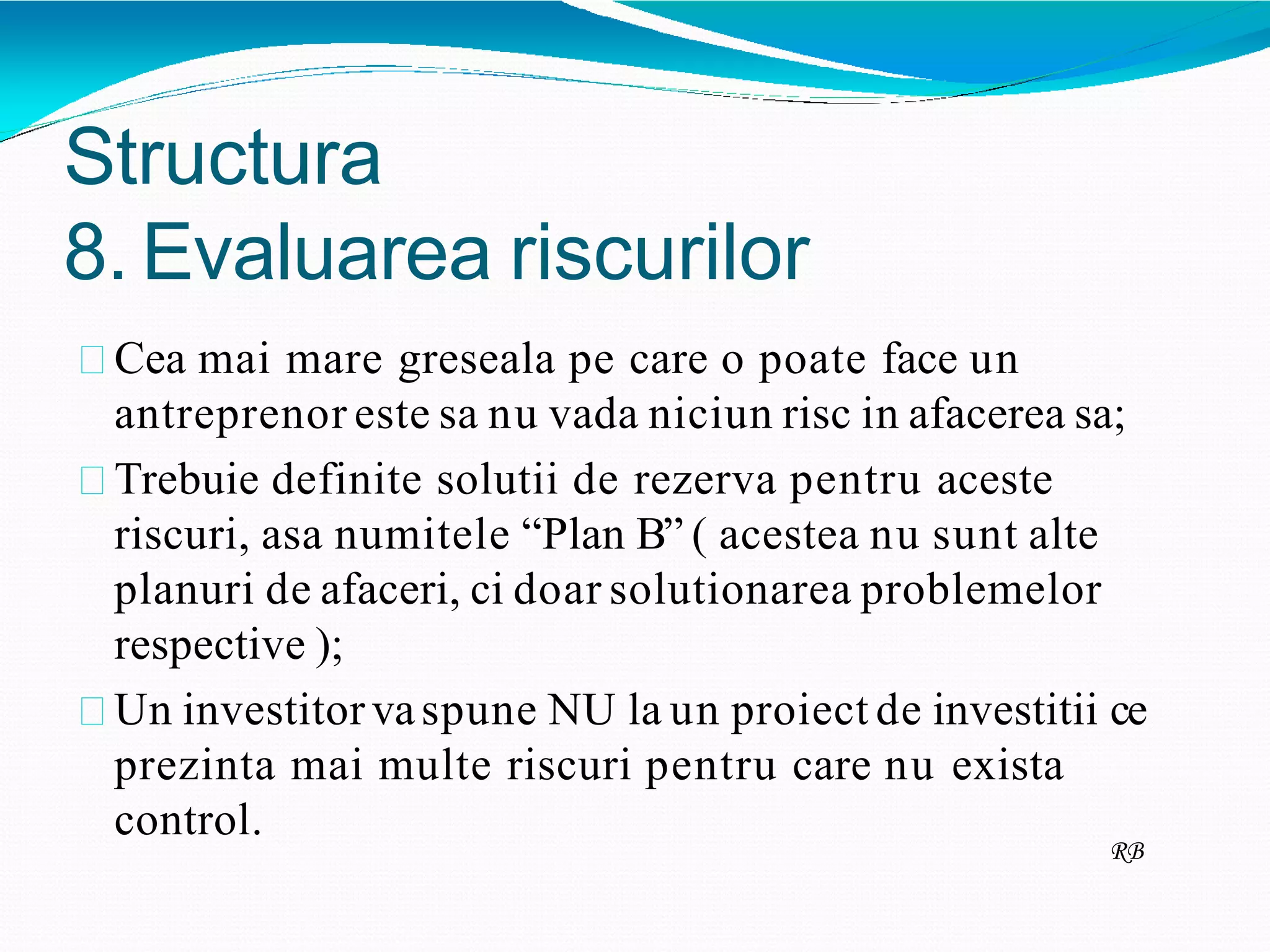 Planul de afaceri | PPTX