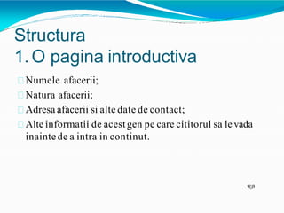 Planul de afaceri | PPTX