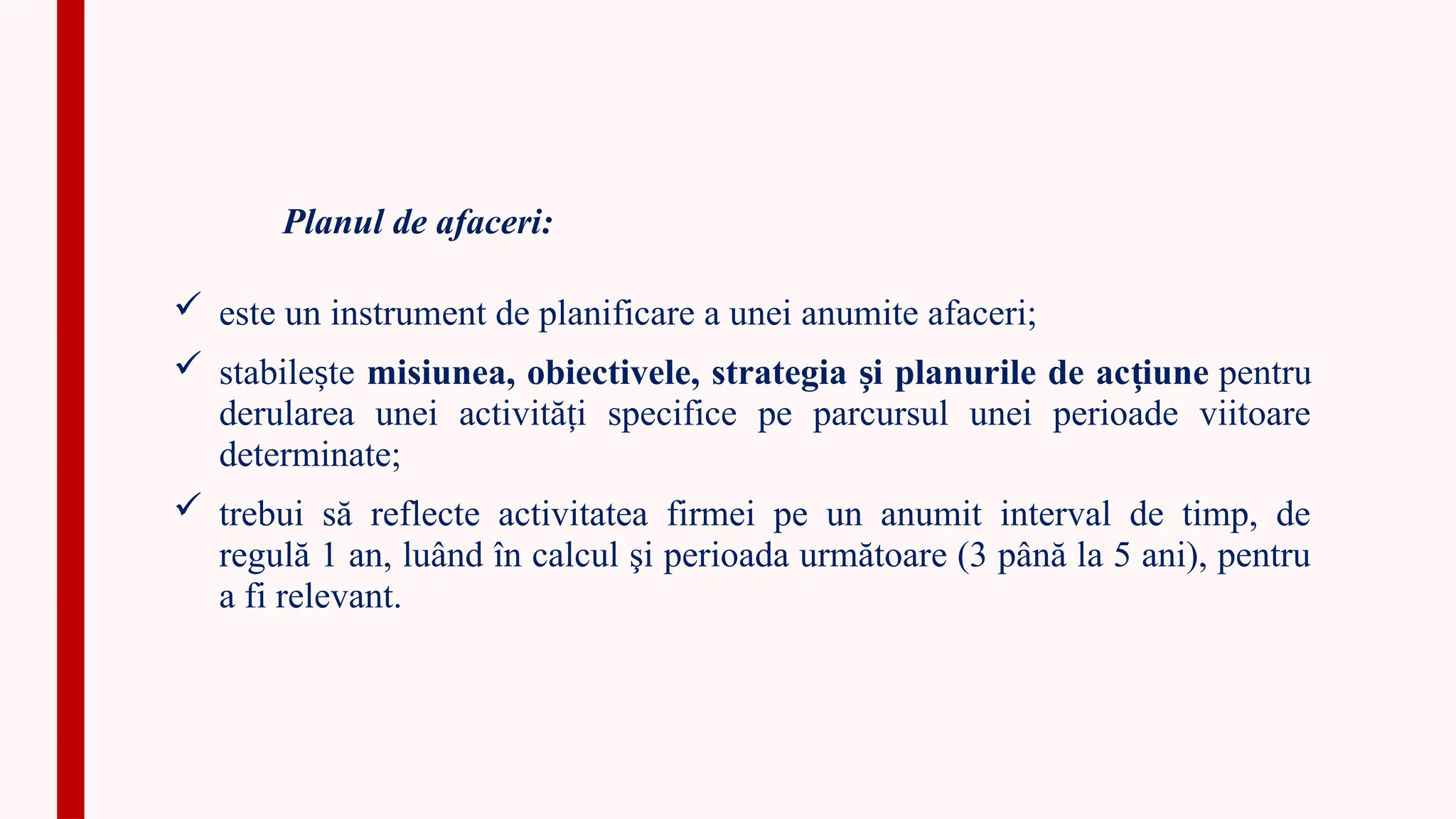 Planul de afaceri | PPT