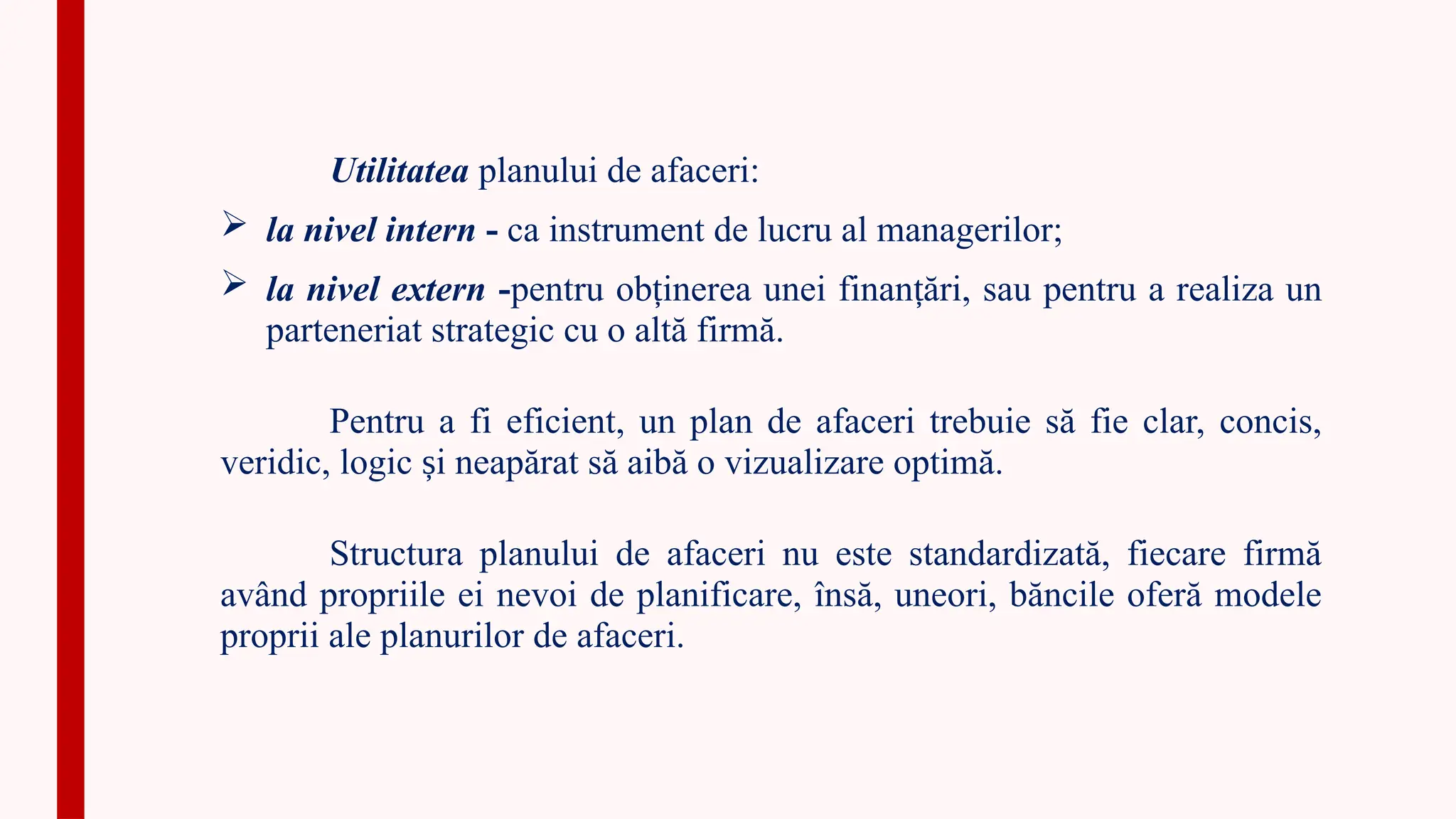 Planul de afaceri | PPT