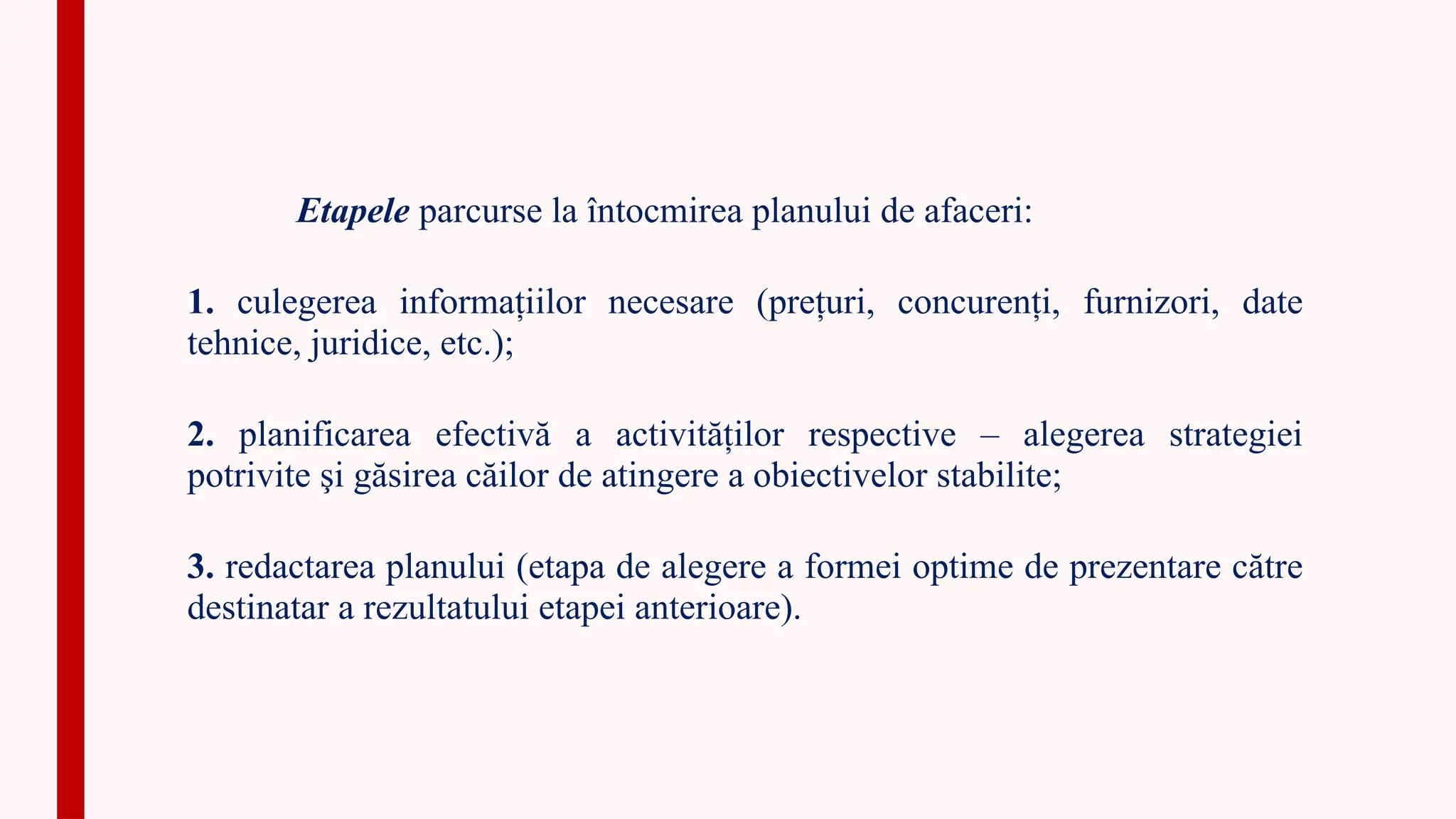 Planul de afaceri | PPT