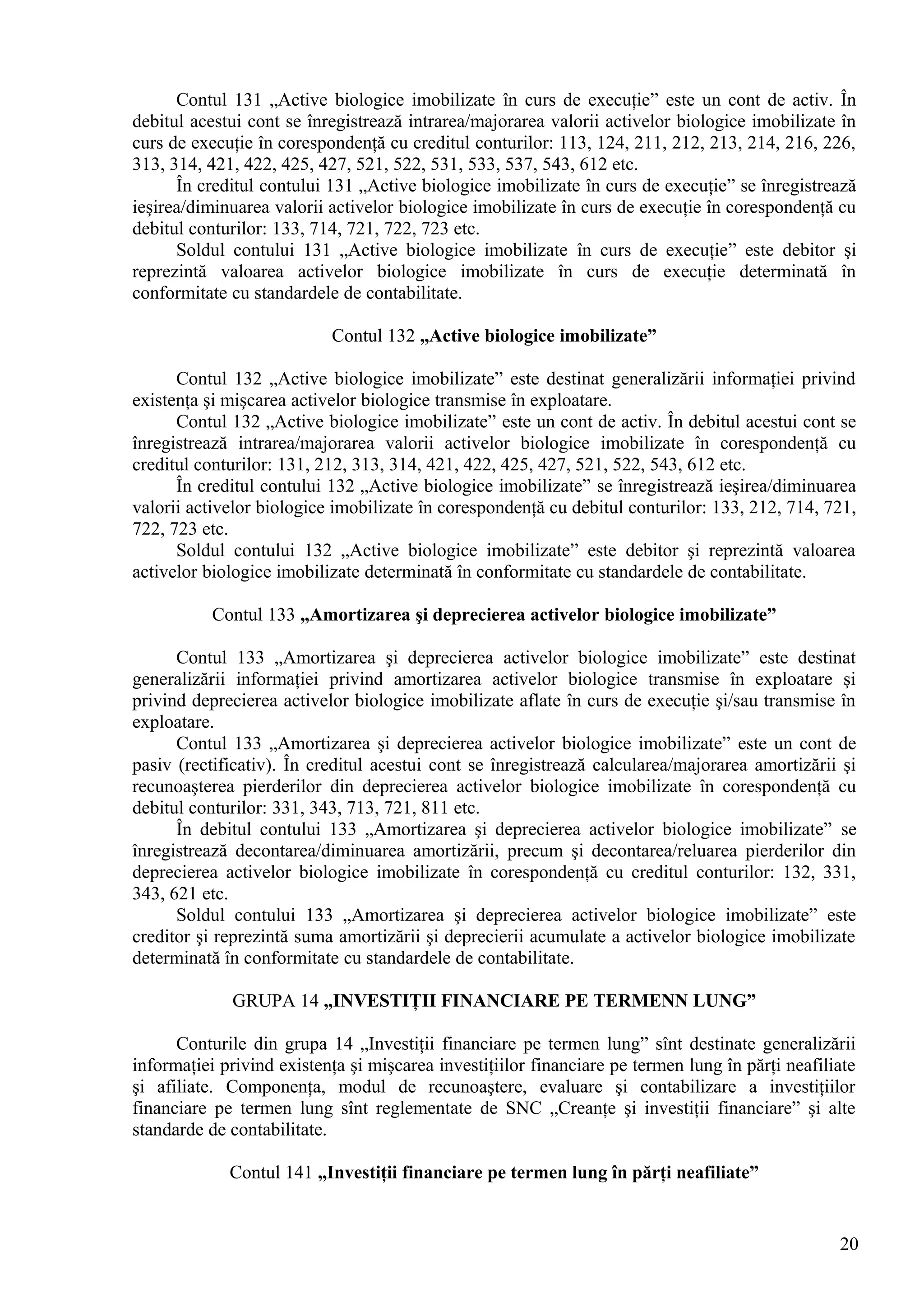 Planul de conturi ro | DOC