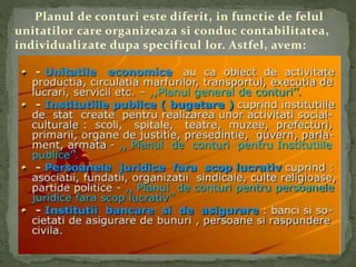 Planul general de conturi | PPTX