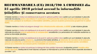 Planul S - Acces deschis la datele de cercetare | PPT