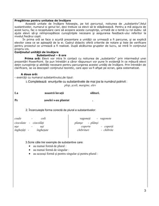 Planul Unitatii De Invatare(1) | PDF