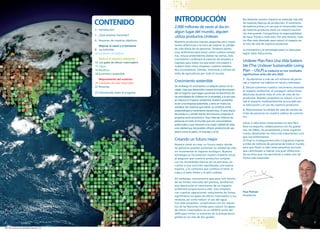 Plan unilever para una vida sostenible | PDF