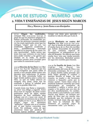 Plan uno. 2 enseñanzas de jesus segun sn marcos | PPTX