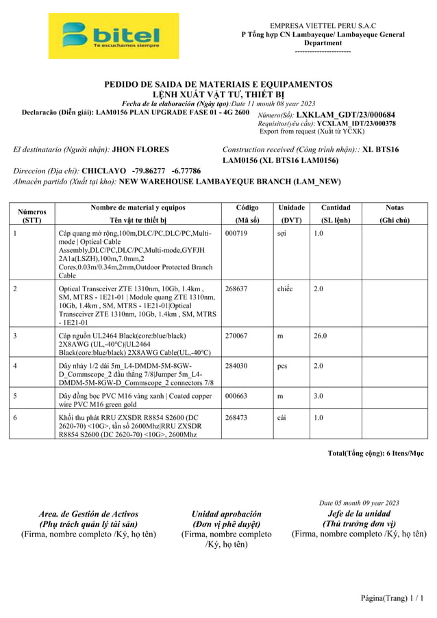 PLAN UPGRADE 2600 - LAM0156.doc