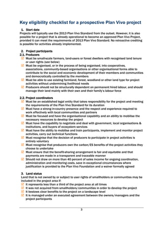 Plan Vivo project idea note (pin) template & guidance | DOCX