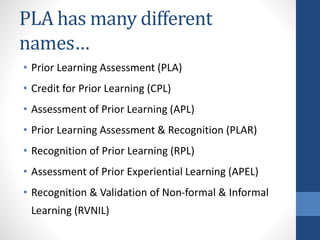 PLA: An Overview | PPT