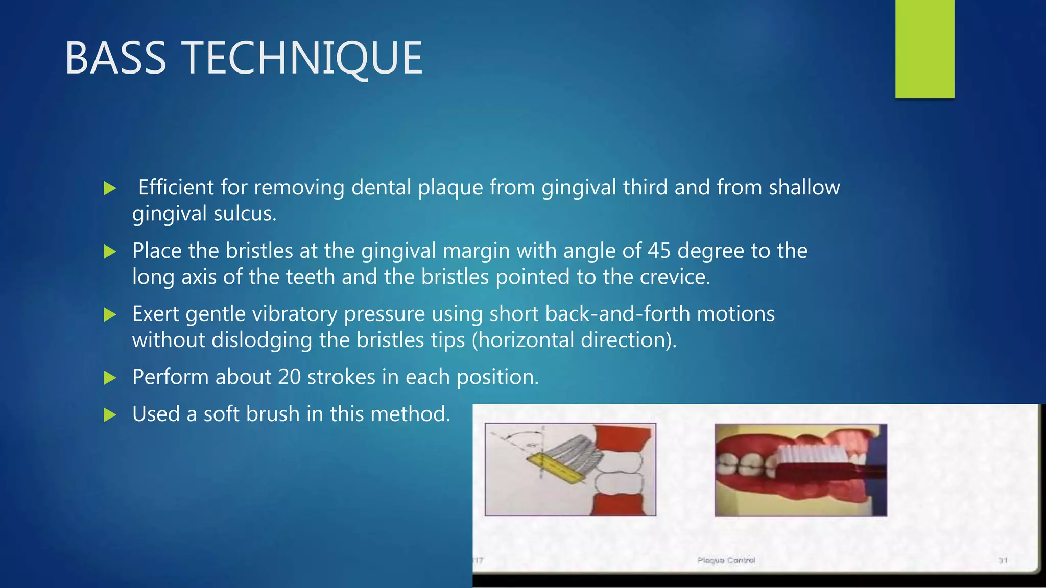 mechanisms of Plaque control | PPTX