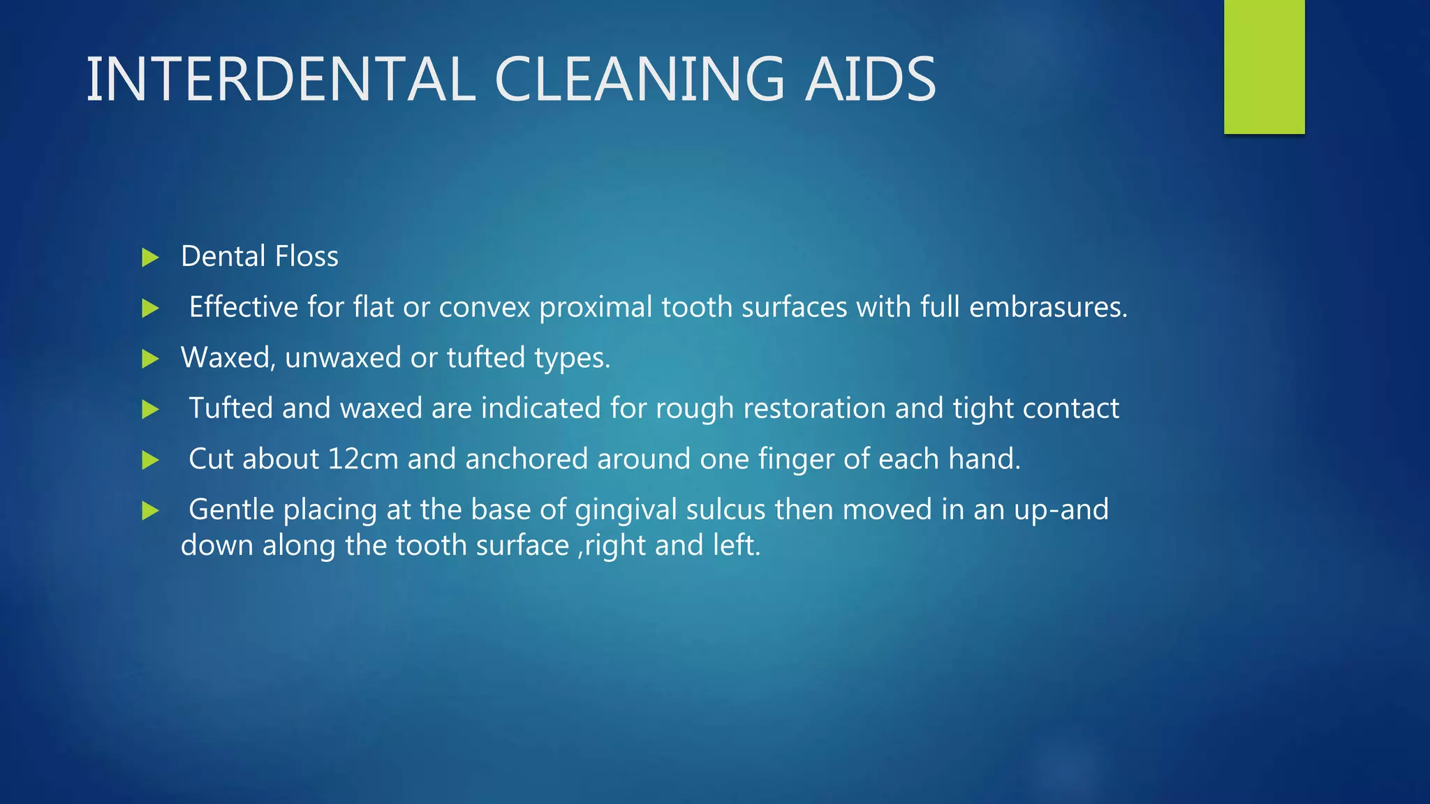 mechanisms of Plaque control | PPTX