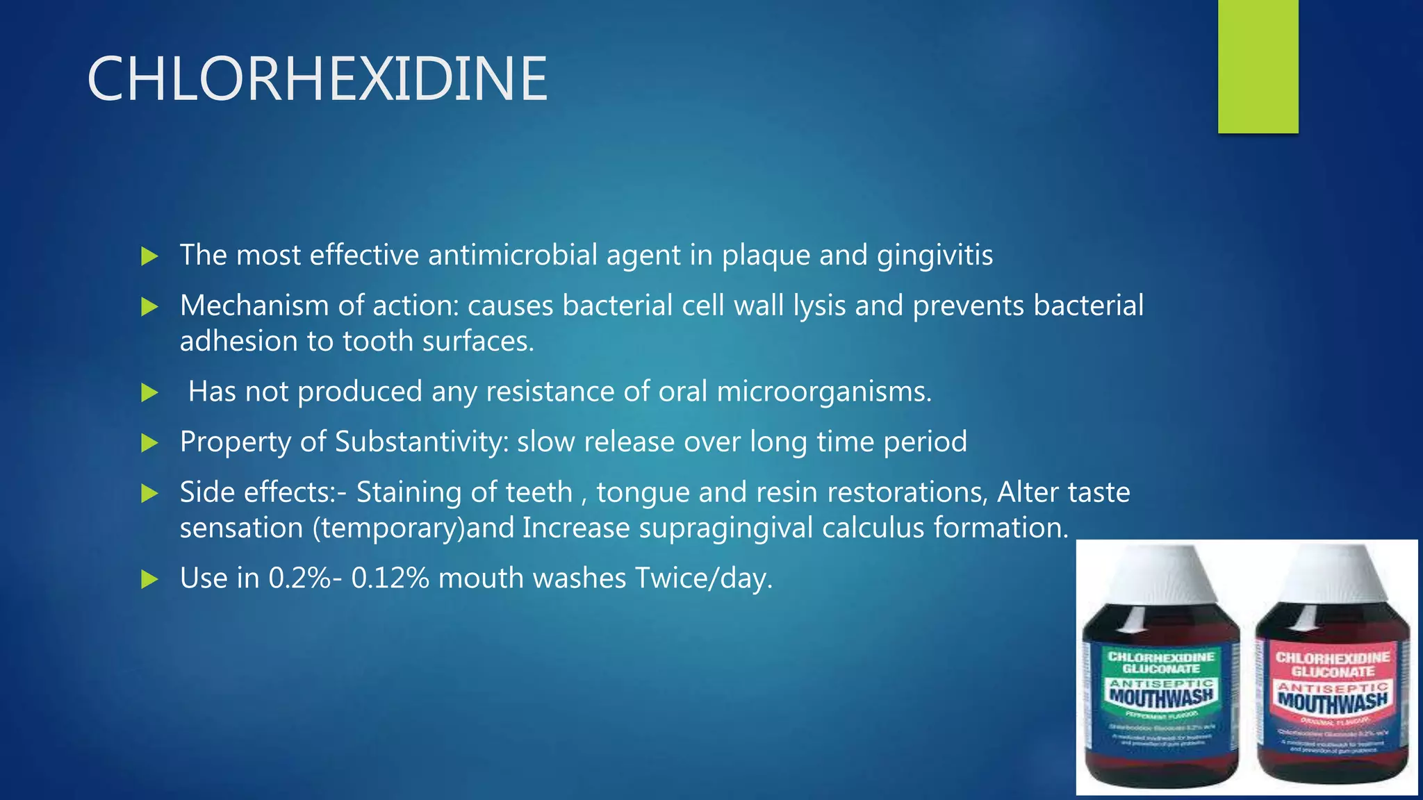 mechanisms of Plaque control | PPTX