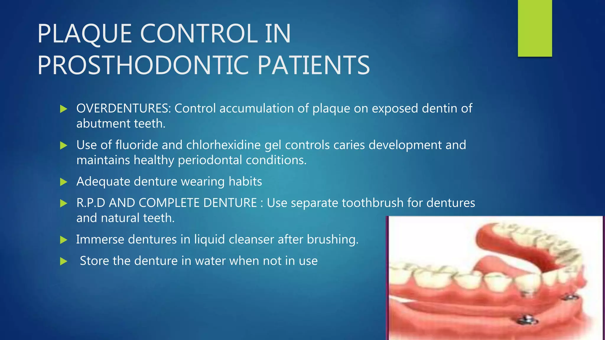 mechanisms of Plaque control | PPTX