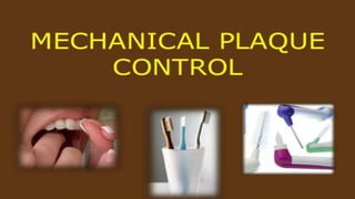 mechanisms of Plaque control | PPTX