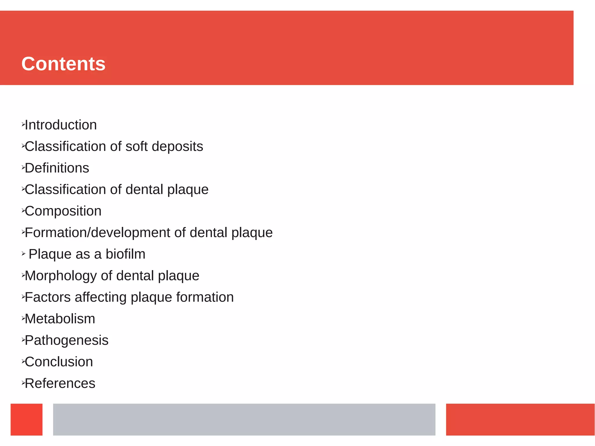 Dental Plaque | ODP