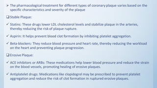 TYPES OF CORONARY PLAQUES SLIDESHARE PRESENTATION | PDF