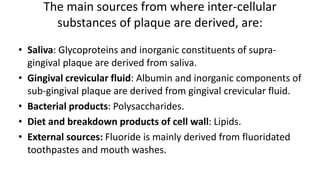 plaque as a biofilm power point in periodontics | PPTX