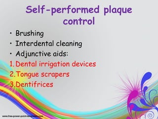 Plaque control | PPT