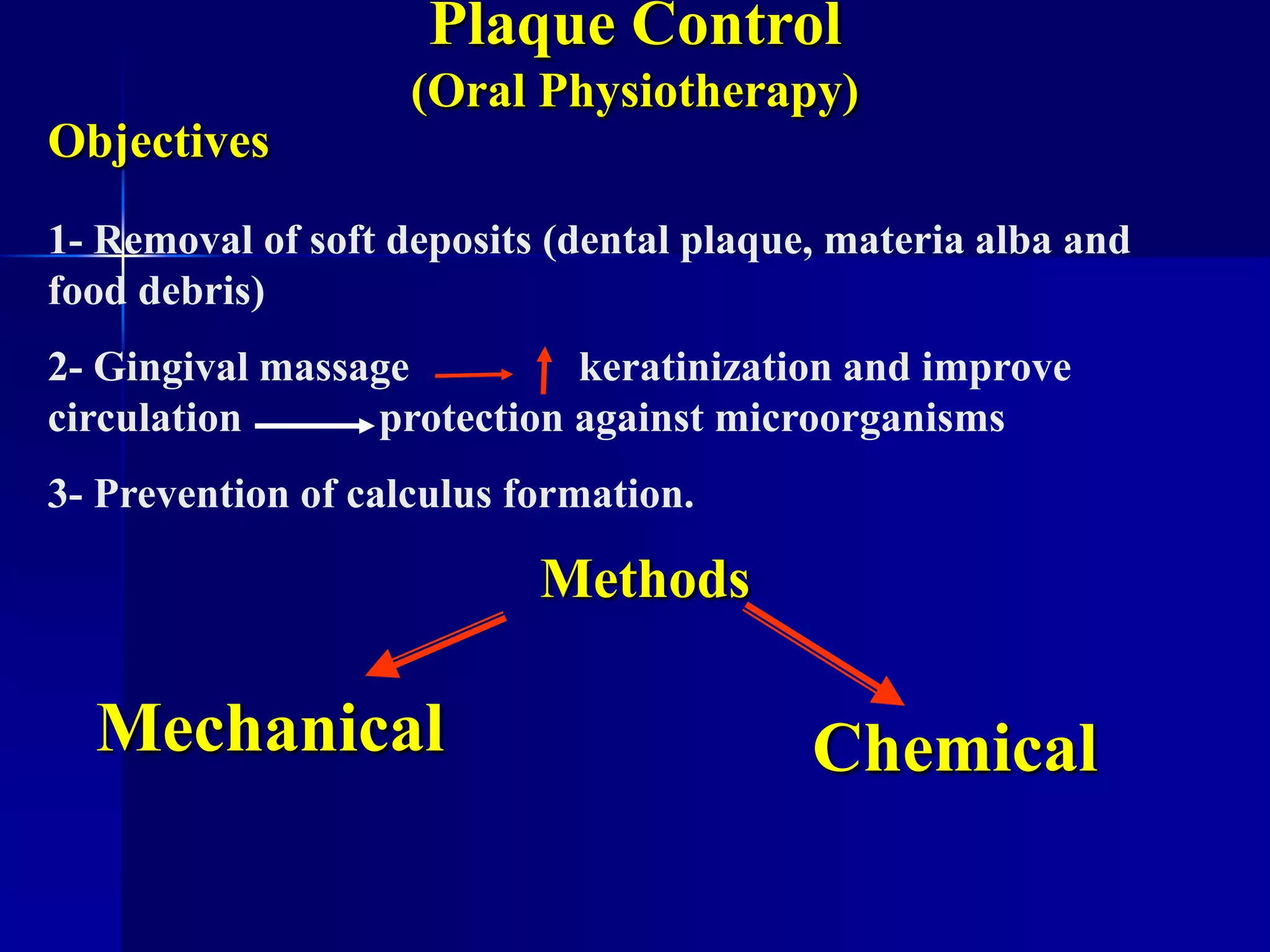 Plaque control | PDF