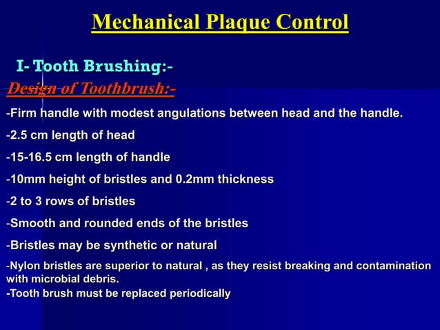 Plaque control | PDF | Oral care | Personal Care