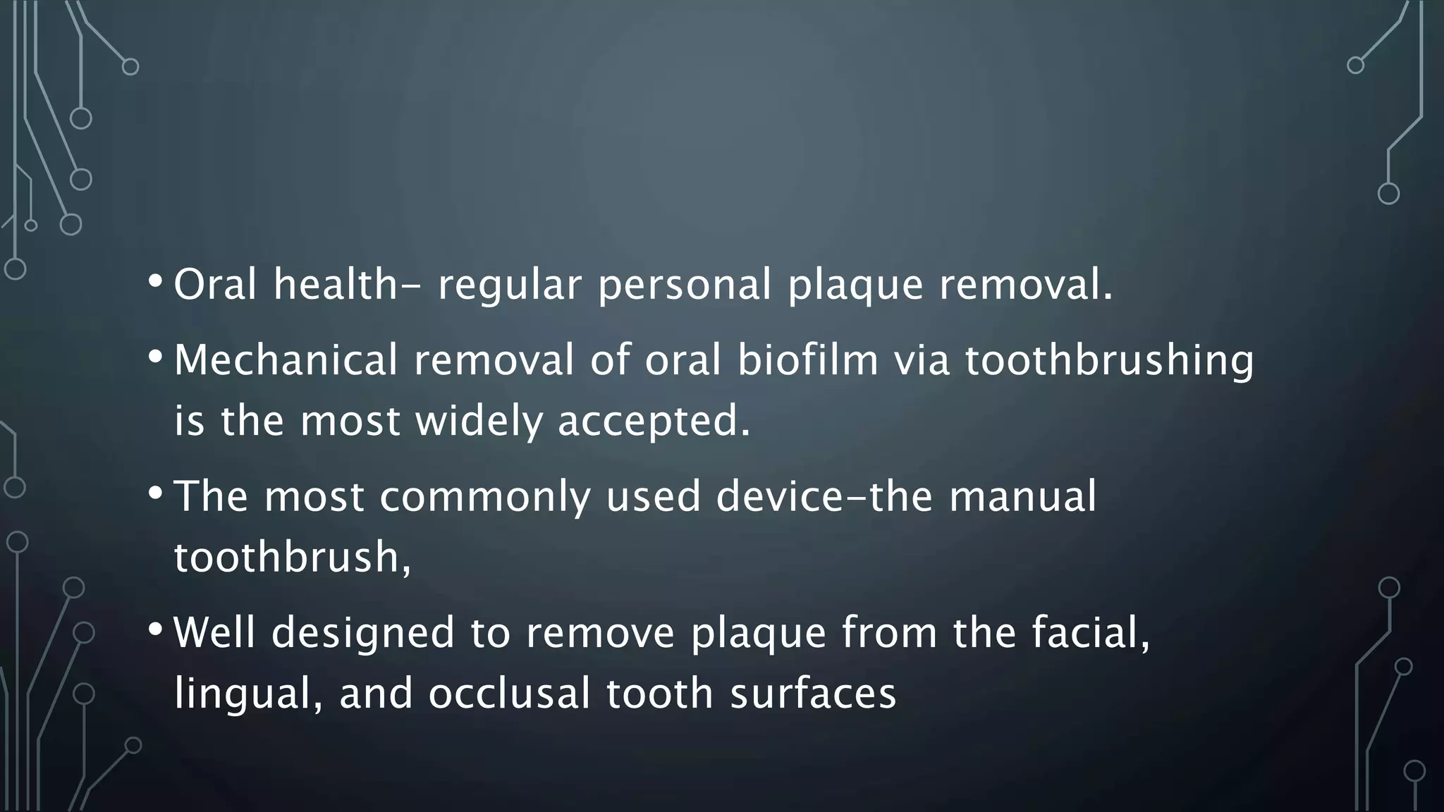 Plaque control | PPTX