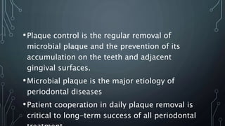 Plaque control | PPTX