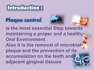 Plaque control | PPTX