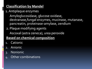 Chemical Plaque control | PPTX