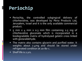 Chemical Plaque control | PPTX