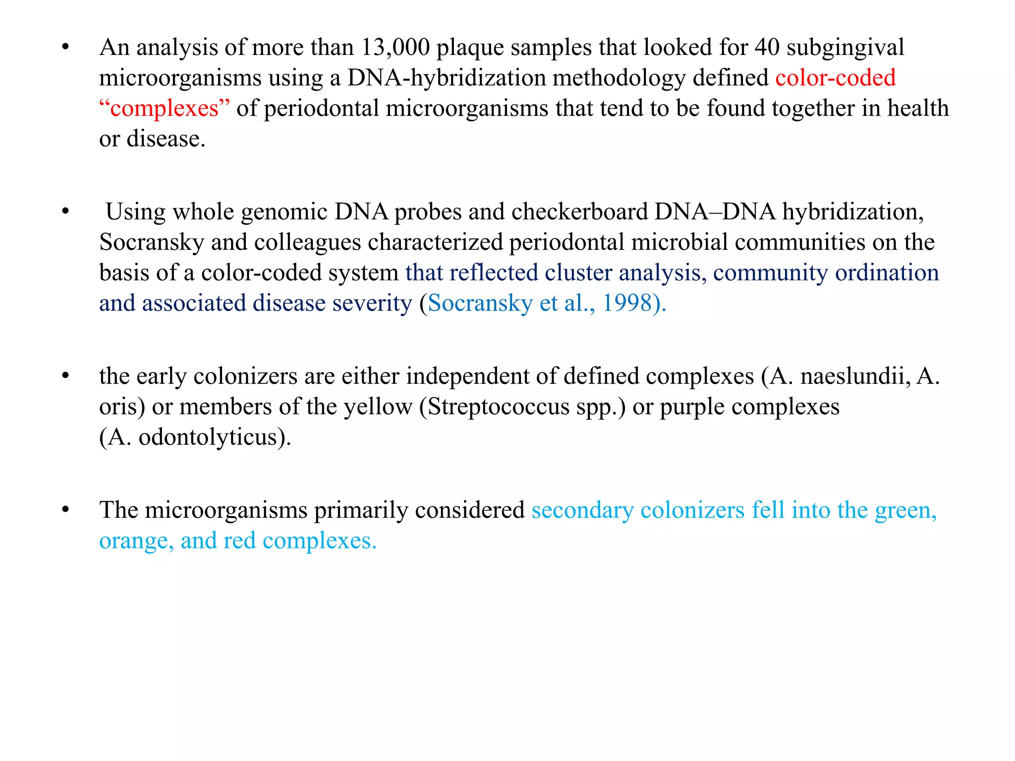 Plaque in health and disease | PPTX