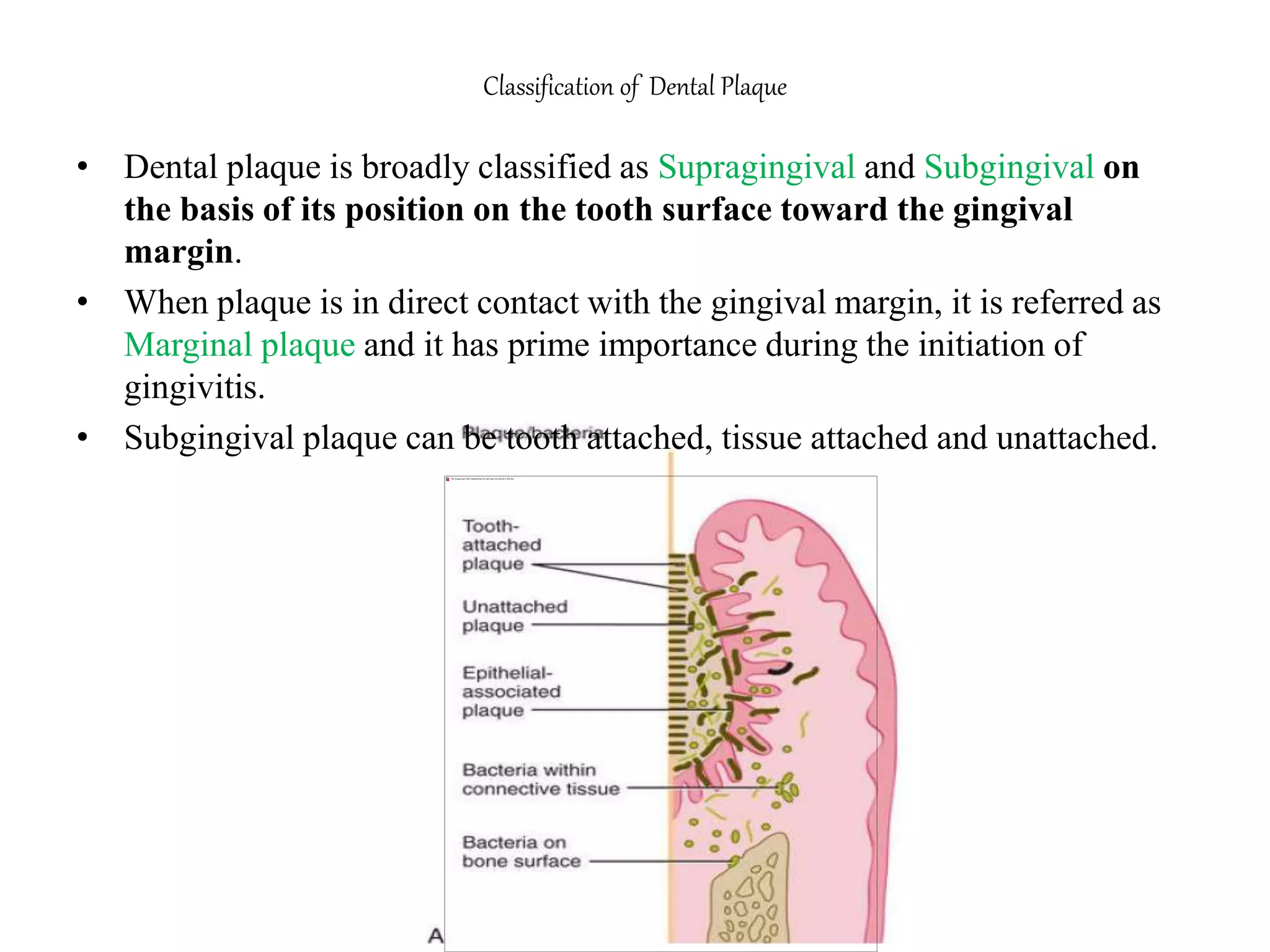 Plaque in health and disease | PPTX
