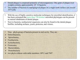 Plaque in health and disease | PPTX