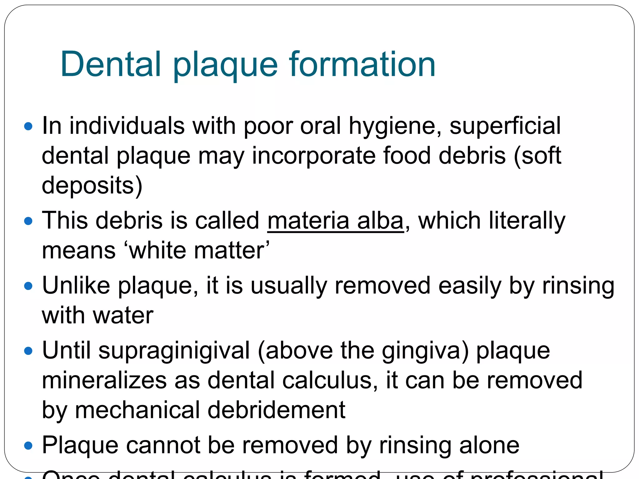 Plaque, Calculus, and Soft Deposits PowerPoint | PPTX