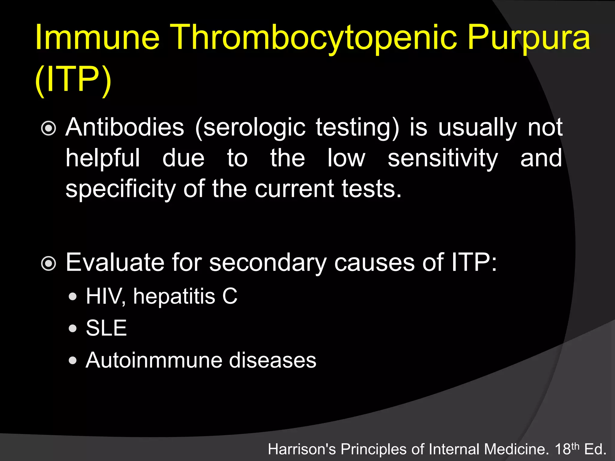Disorders of Platelets | PPTX