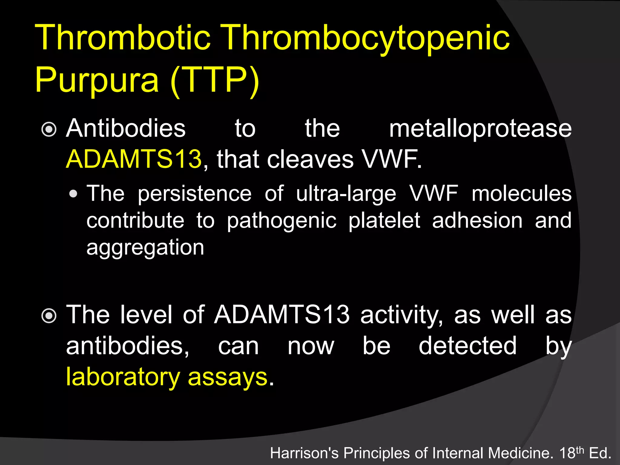 Disorders of Platelets | PPTX