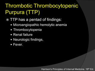 Disorders of Platelets | PPTX