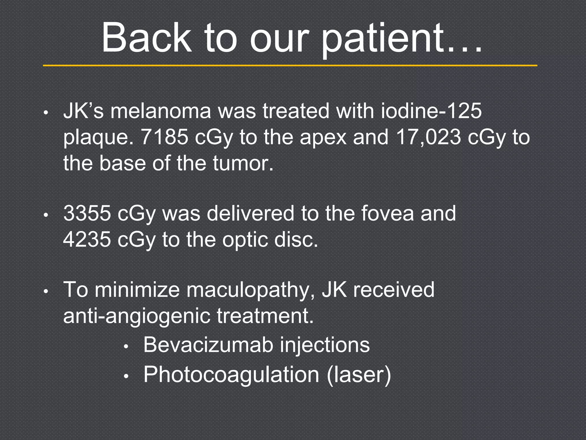 Plaque Radiotherapy for Uveal Melanoma | PPTX