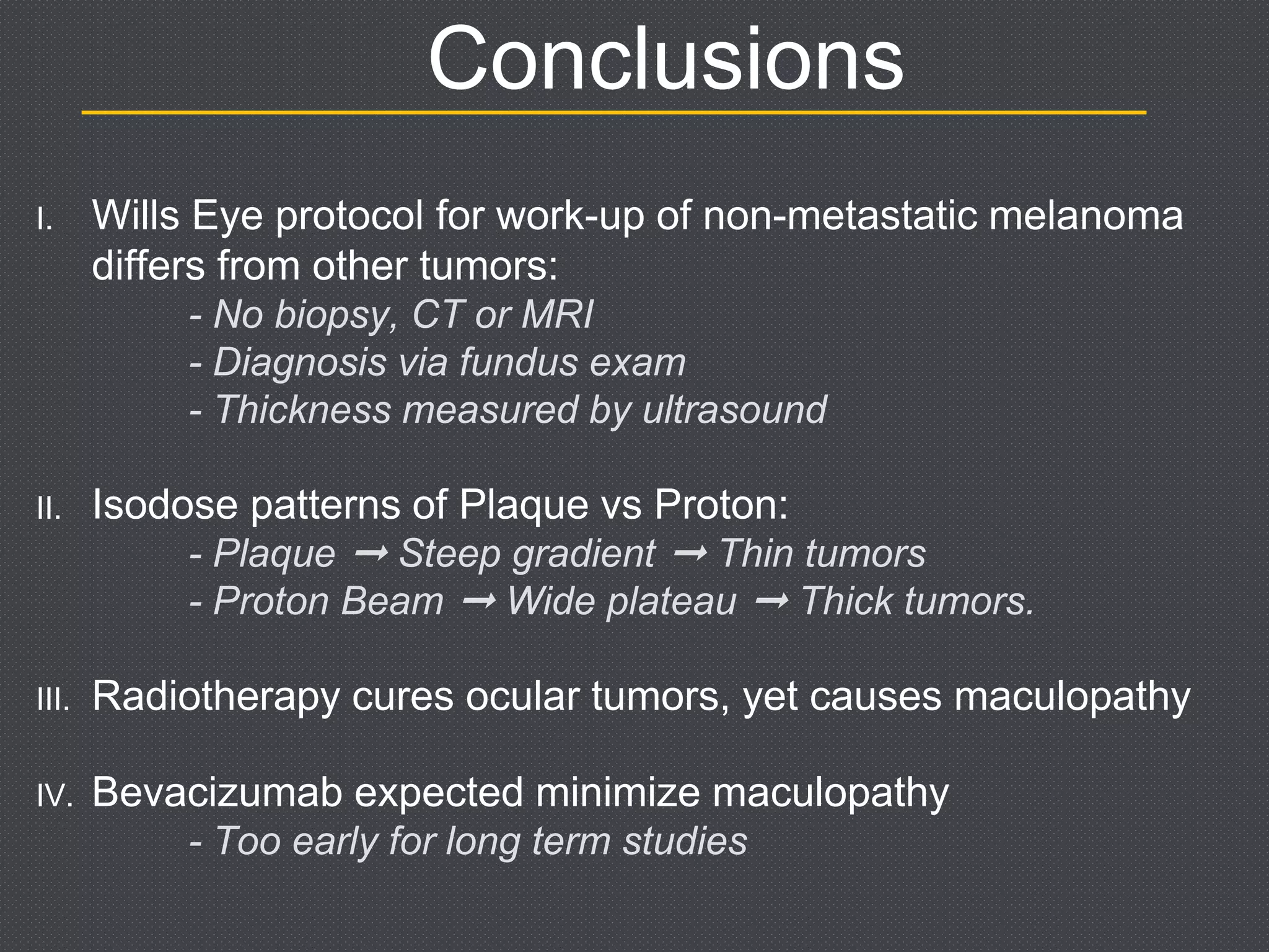 Plaque Radiotherapy for Uveal Melanoma | PPTX