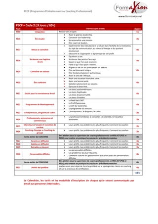 Plaquette presentation-pecp-maroc-2019 | PDF