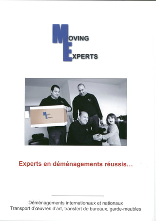 Plaquette Moving Experts | PDF