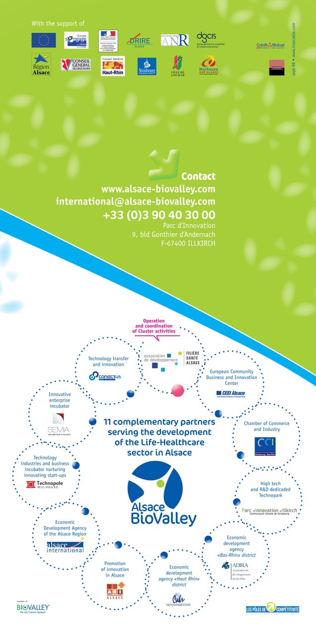 Alsace BioValley booklet | PDF