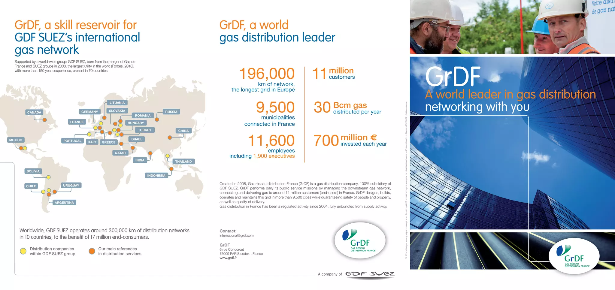 GrDF a world leader in gas distribution | PPT