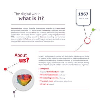 Inria - leaflet of research centre Nancy - Grand Est | PDF