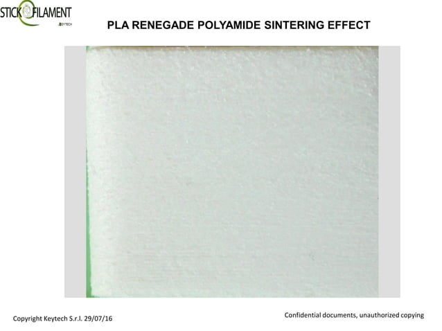 PLA RENEGADE POLYAMIDE SINTERING EFFECT | PDF | Technology & Computing