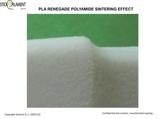 PLA RENEGADE POLYAMIDE SINTERING EFFECT | PDF | Technology & Computing