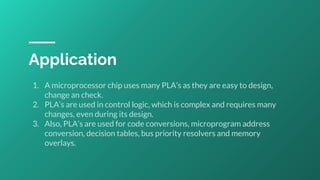 Programmable Logic Array | PPTX