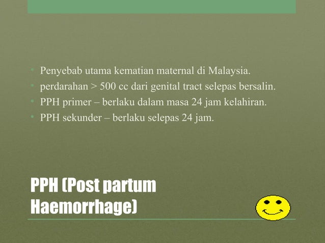 PLASENTA TERSEKAT (RETAINED PLACENTA) | PPT