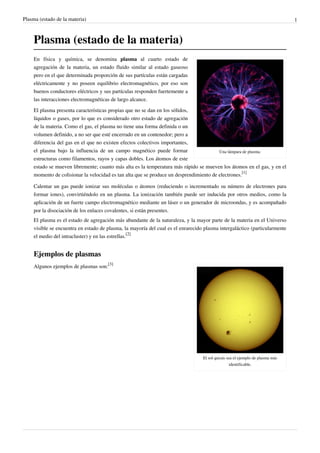 Ejemplos De Plasma En La Tierra